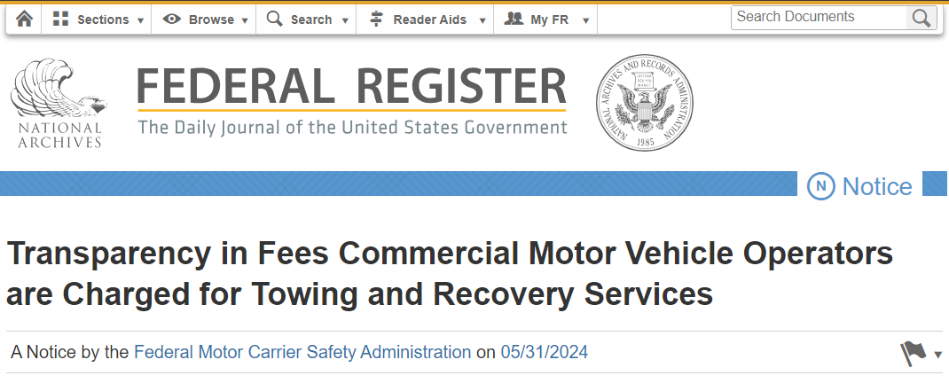 Transparency in Fees Commercial Motor Vehicle Operators are Charged for ...