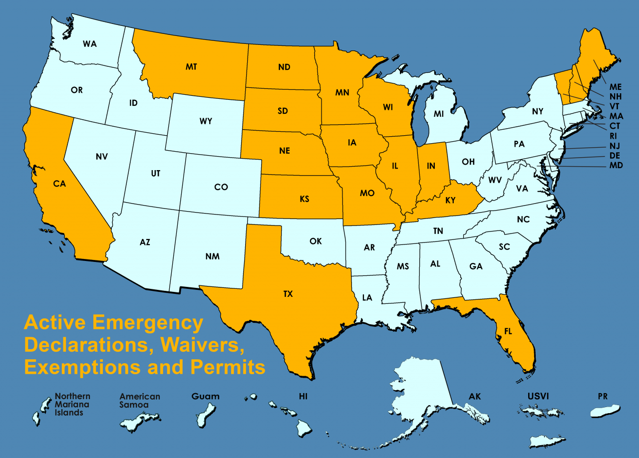 Emergency Declarations, Waivers, Exemptions and Permits | FMCSA