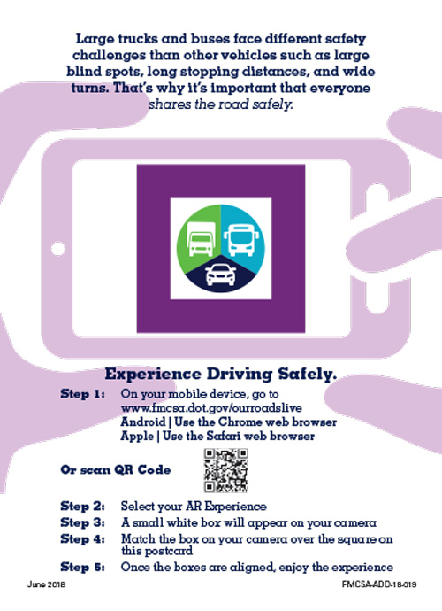 Experience Driving Safely | FMCSA